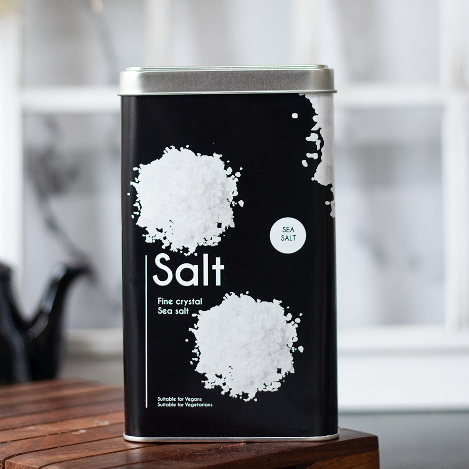 Metal Salt Jar - Black, 2050Ml – MARKET99