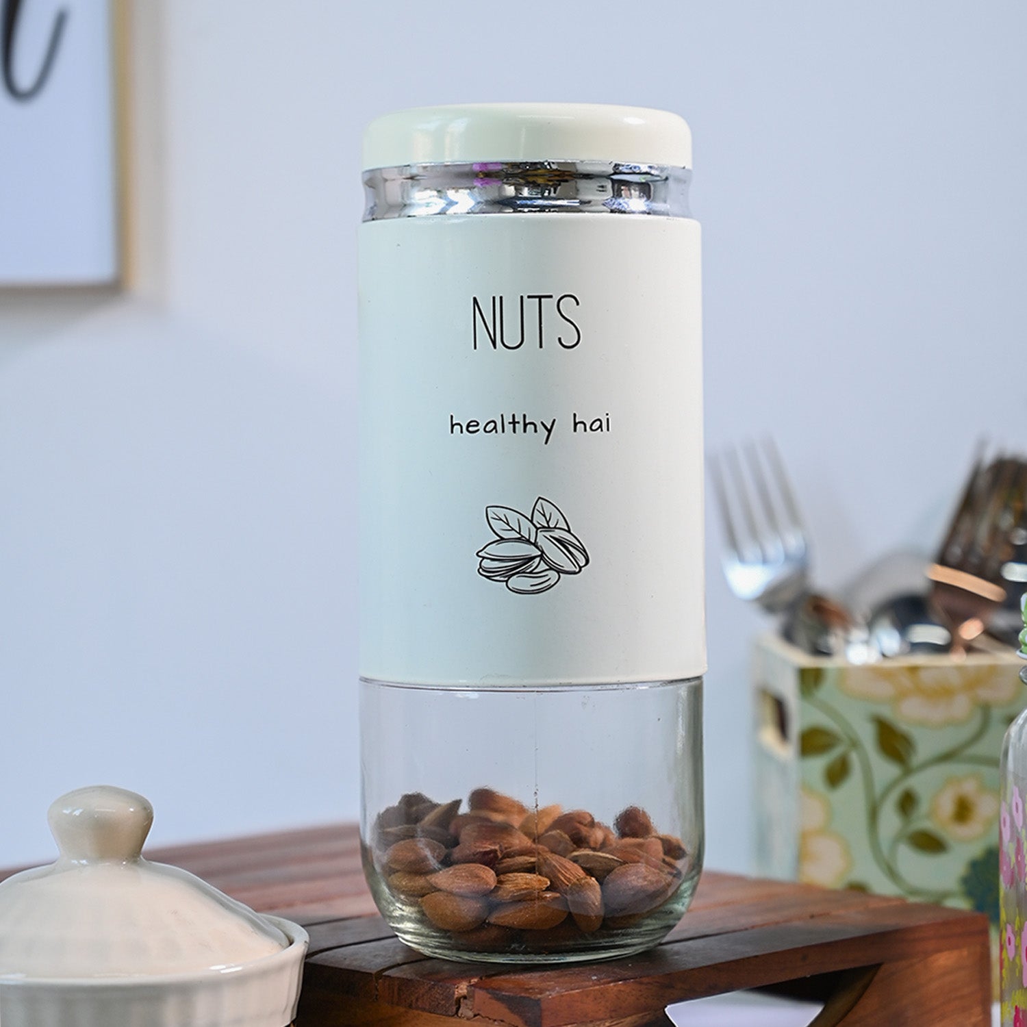 Durable 850ml Nut Storage Jar - Keep Your Nuts Fresh! – MARKET99