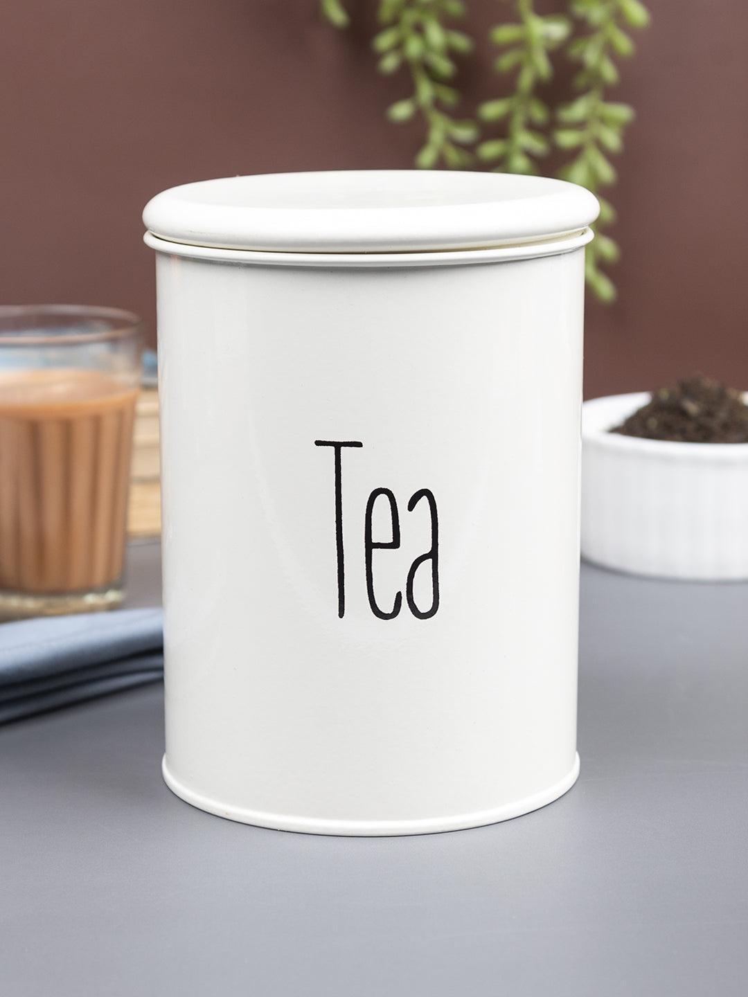 Off White Tea Jar with Lid (900mL) - Market99 – MARKET99